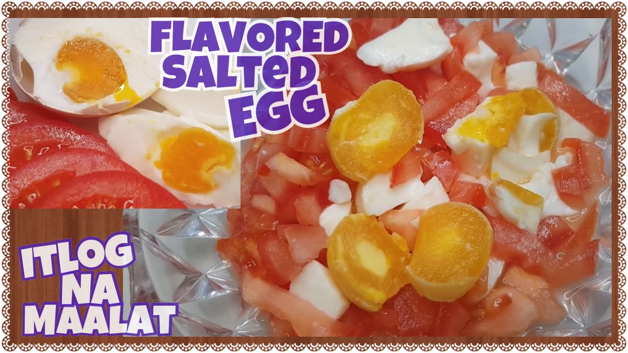 Kakaibang ITLOG NA MAALAT | Easy step-by-step guide | SALTED EGGS with ...