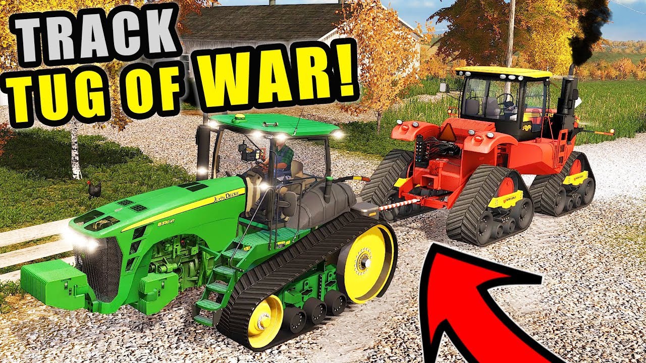 THE GREAT TRACKED TUG OF WAR! OUR 8RT WAS JEALOUS OF THE VERSATILE ...