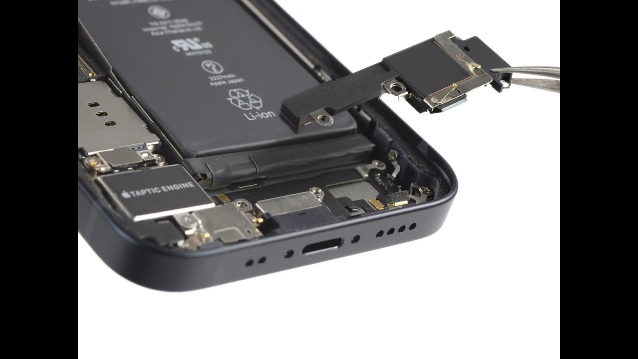 iPhone 12 mini Bottom Speaker Replacement - YouTube