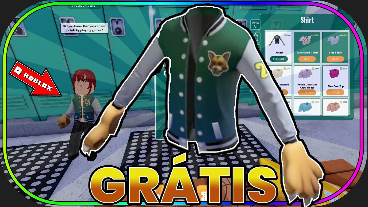 *ITEM GRÁTIS* DICK'S SPORTING GOODS JACKET - ROBLOX EVENTO - YouTube