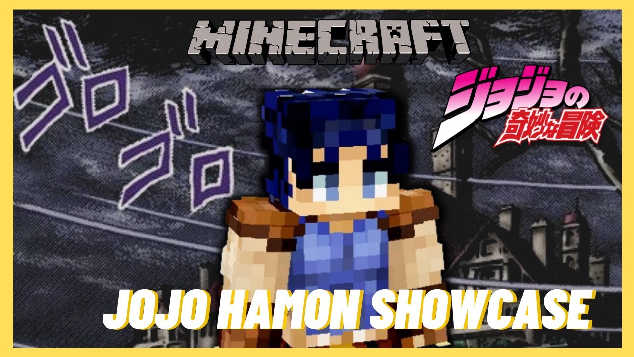 Minecraft Jonathan Joestar's Hamon Command Showcase | [Bedrock / PE ...