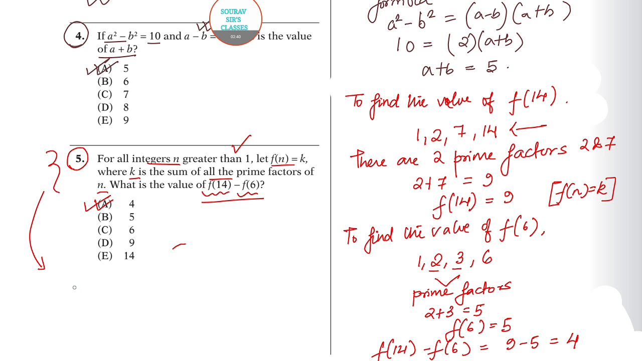 SAT PRACTICE PAPER 2 SECTION 4 ANALYTICAL APPROACH TO QUANTITATIVE ...
