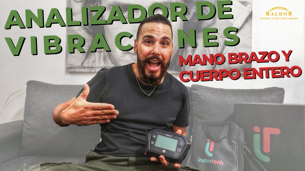UNBOXING 🎁 Analizador de Vibraciones Mano Brazo y Cuerpo entero Triax ...