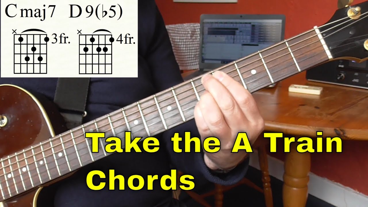 Take the A Train Guitar Chords - YouTube