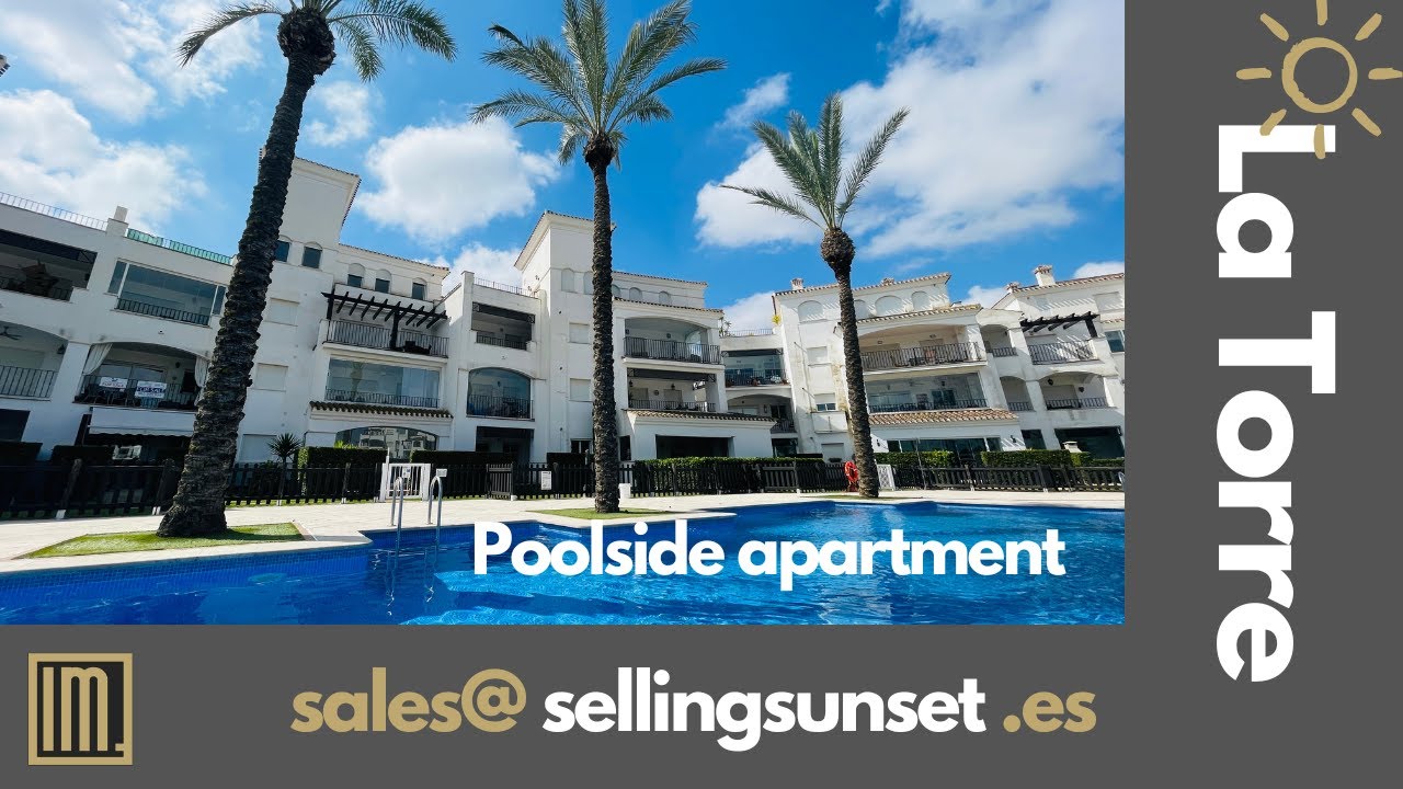 Selling Sunset Spain - Poolside Apartment - NOW SOLD!!! - YouTube