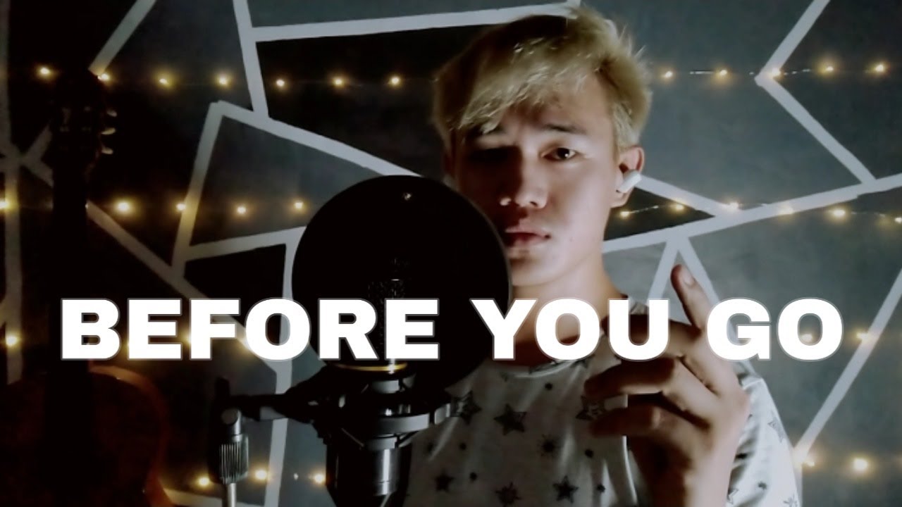 Before You Go (Lewis Capaldi) Daniel Vinluan Jr cover - YouTube