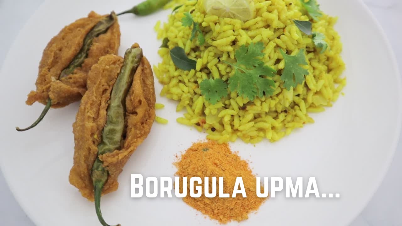 Borugula upma khana pada | travelling to mysore... - YouTube