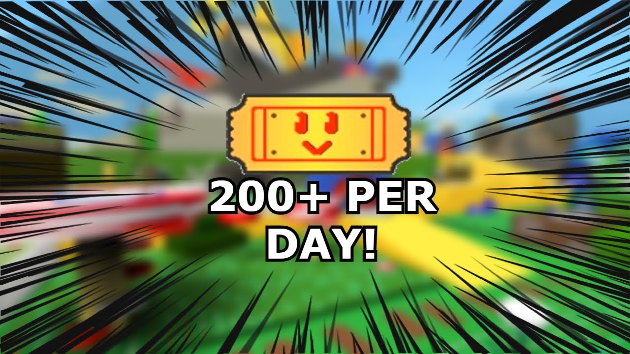 How To Get Tickets Fast *UPDATED GUIDE* (Bee Swarm Simulator) - YouTube