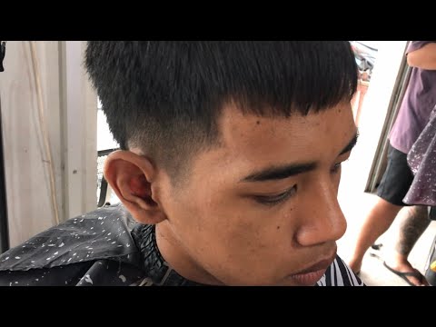 Cukur mullet pada rambut pendek - YouTube