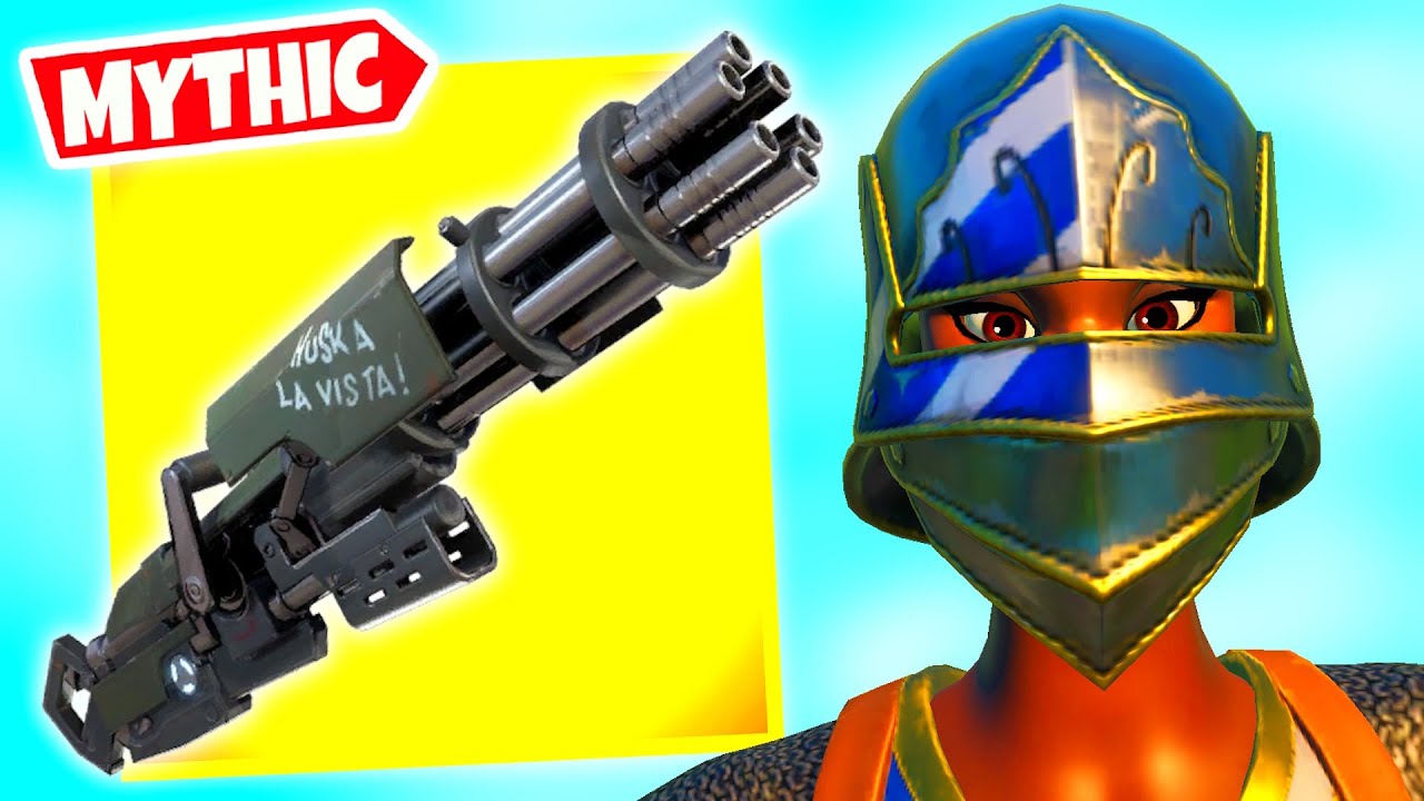 The MINIGUN is BACK in Fortnite! - YouTube