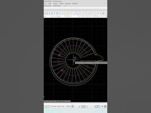 Spiral Staircase Auto CAD #autocad #architecture #cadtipstricks - YouTube
