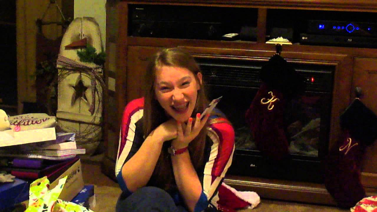 Kyleigh opening her Taylor Swift tickets - YouTube