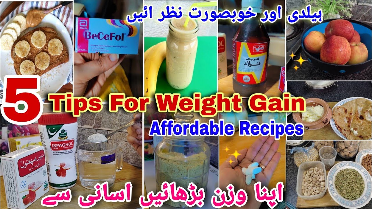 GAIN Weight Fast 💪: 5 Tips To Help You Reach Your Goals"Easy Recipes ...