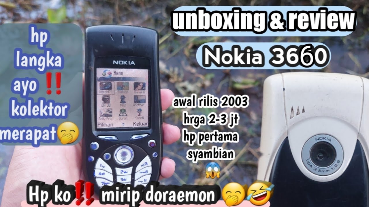 nokia 3660 unboxing review bisa apa ditahun 2023‼️🤔 - YouTube