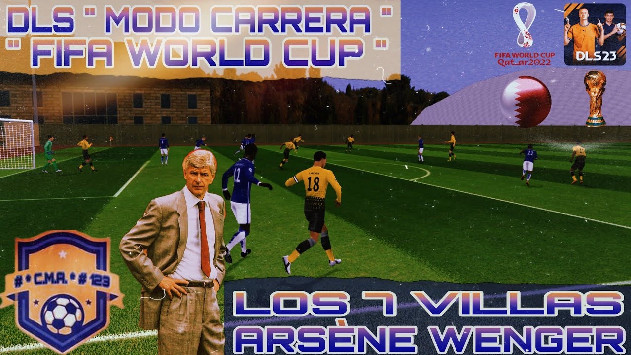 DLS 23 ( QUEREMOS LA COPA DEL MUNDO!! CON ARSÈNE WENGER!!! ) LOS 7 ...