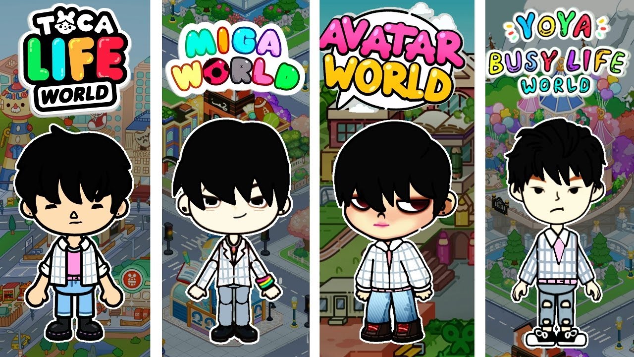 Jinu (SAJA BOYS) from KPOP Demon Hunters | Avatar World vs Toca Life vs ...