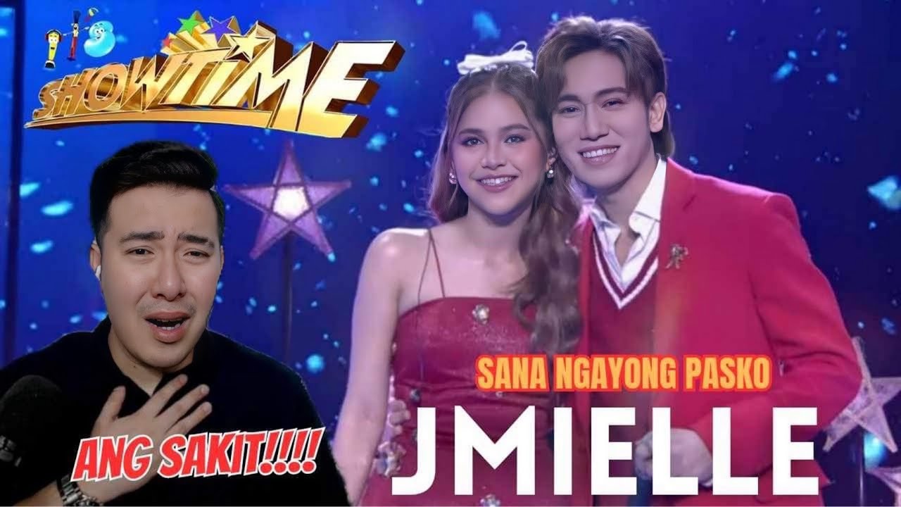 [REACTION]JMIELLE sings Sana Nagyon Pasko on It's Showtime | Marielle ...