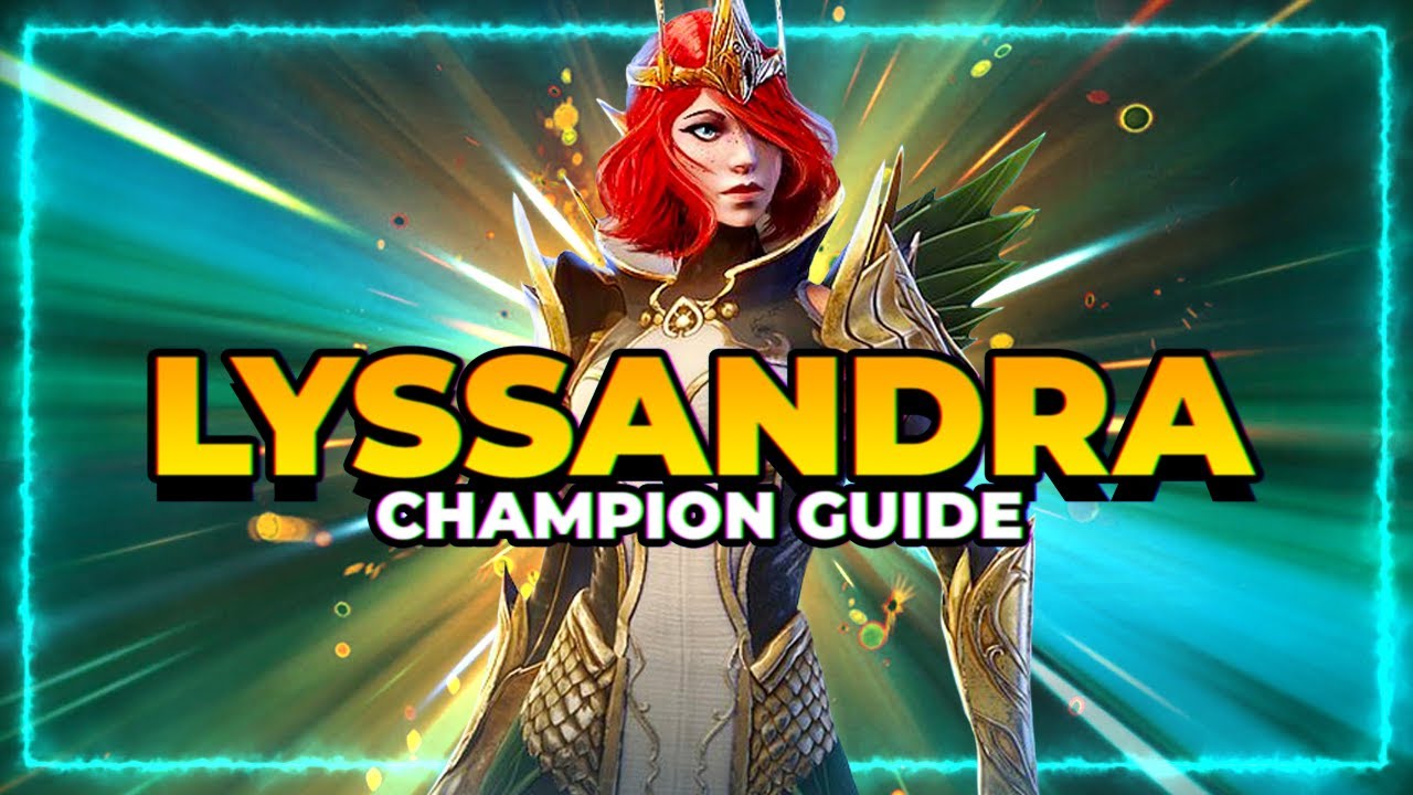 LYSSANDRA! | SPEED Queen! | RAID Shadow Legends - YouTube