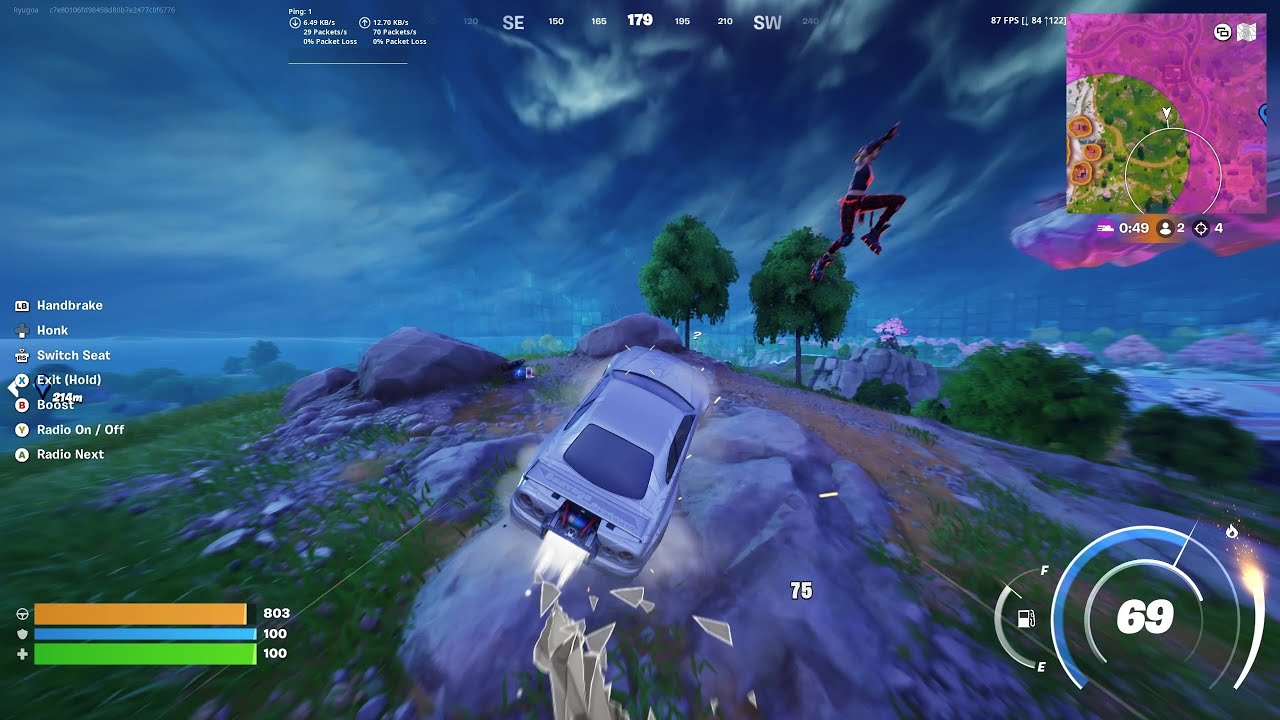 The Night Rose! Victory Royale Fortnite Chapter 6 Season1 No Building ...