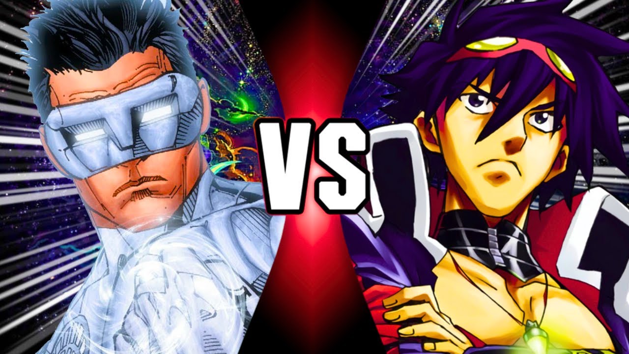 [Will of The Drill] Kyle Rayner VS Simon The Digger (DC VS Gurren ...