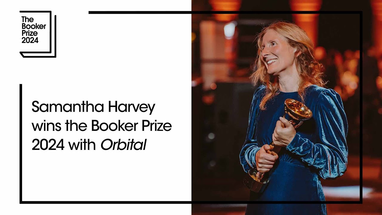 Samantha Harvey wins the Booker Prize 2024 with Orbital | The Booker Prize - YouTube