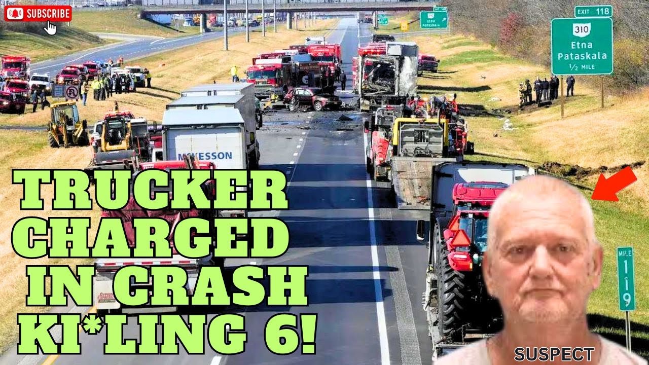 Truck Driver Charged in Ohio Fatal Crash Ki*ling 6 - YouTube