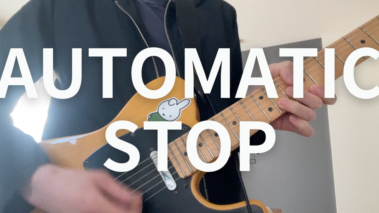 The Strokes - Automatic Stop (Guitar Cover with TAB) - YouTube