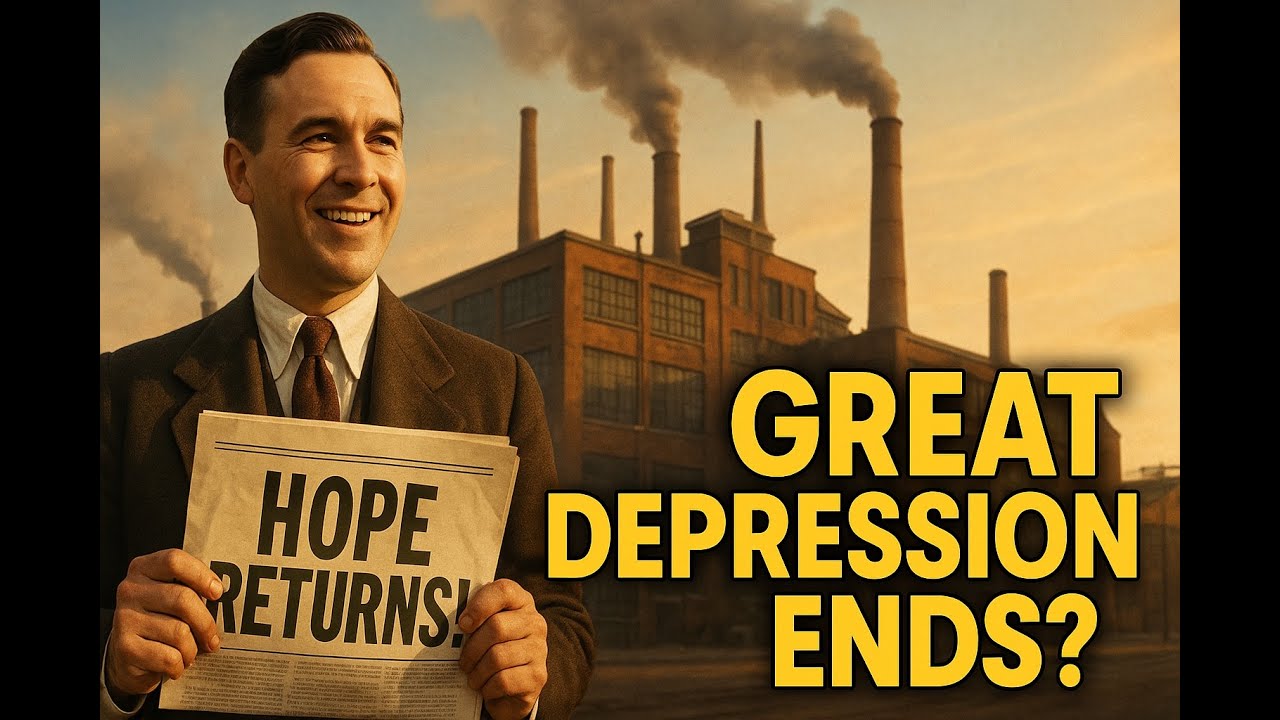 How America Escaped Economic Ruin: The Great Depression End! - YouTube
