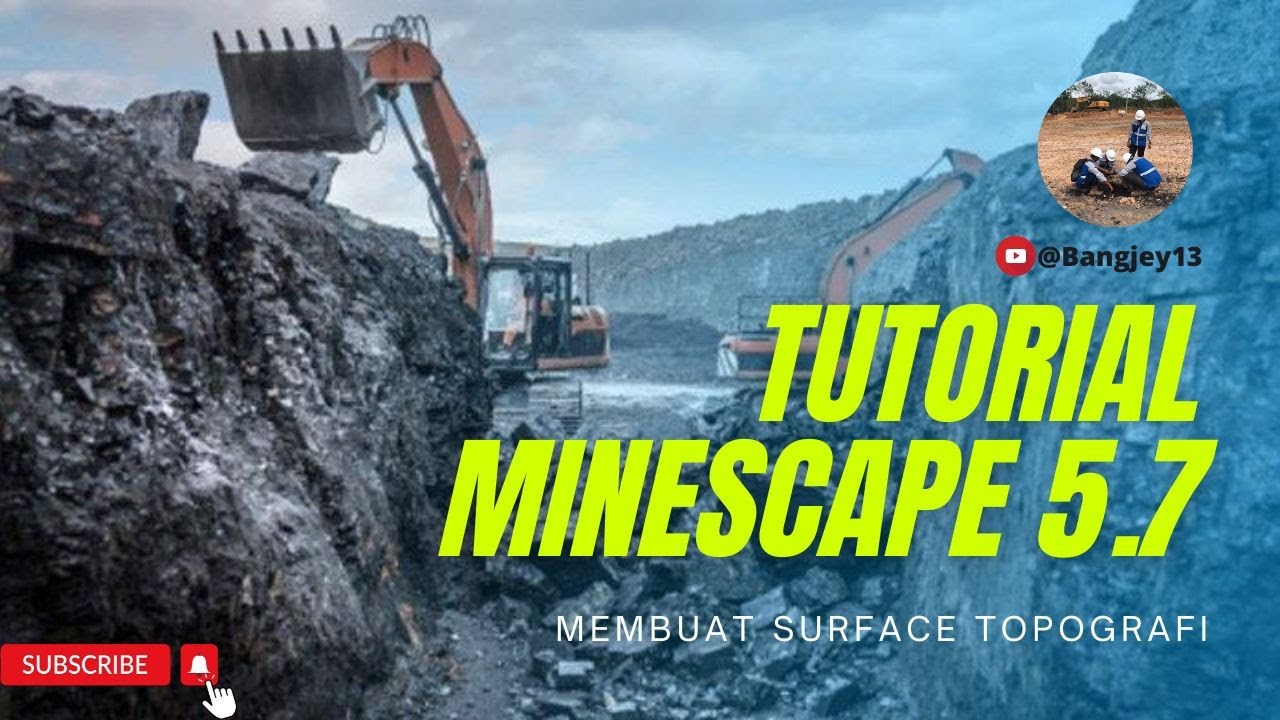 Part 2 TUTORIAL MINESCAPE 5.7 - MEMBUAT SURFACE TOPOGRAFI - YouTube