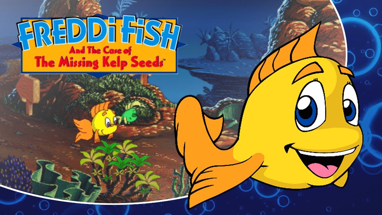 Freddi Fish and the Case of the Missing Kelp Seeds - Full Gameplay, No ...