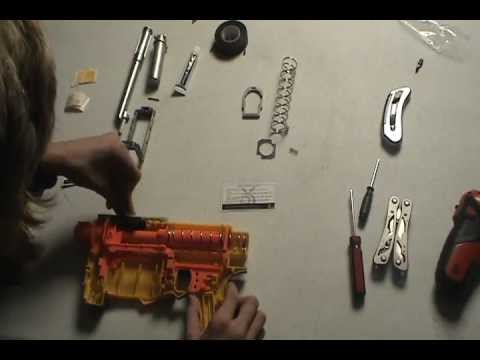 Orange Mod Works Unleashed Recon 1 & 2 - Nerf Socom Mods - YouTube