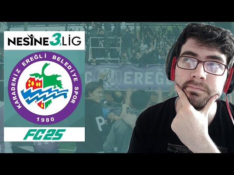KARADENİZ EREĞLİ BELEDİYESPOR NESİNE 3. LİG DE BAŞARILI OLUR MUYDU? | EA FC 25 SUCCESS