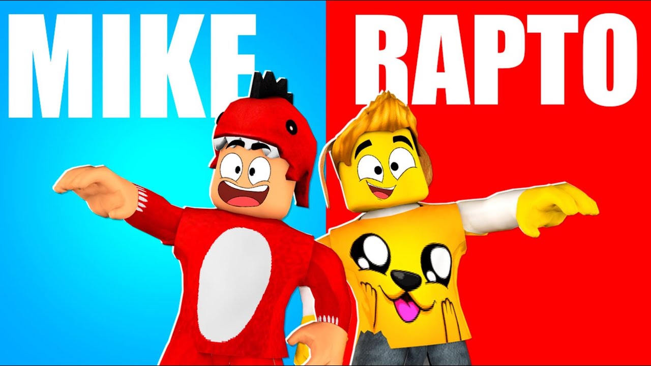¿SALVARIAS A MIKECRACK Ó RAPTOR? 😱😂 QUE PREFIERES EN ROBLOX - YouTube