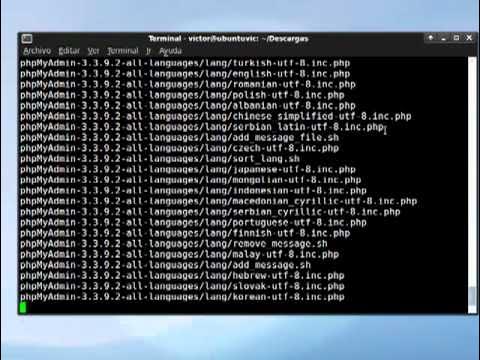 Tutorial - Instalar servidor apache, php y mysql en Linux - YouTube