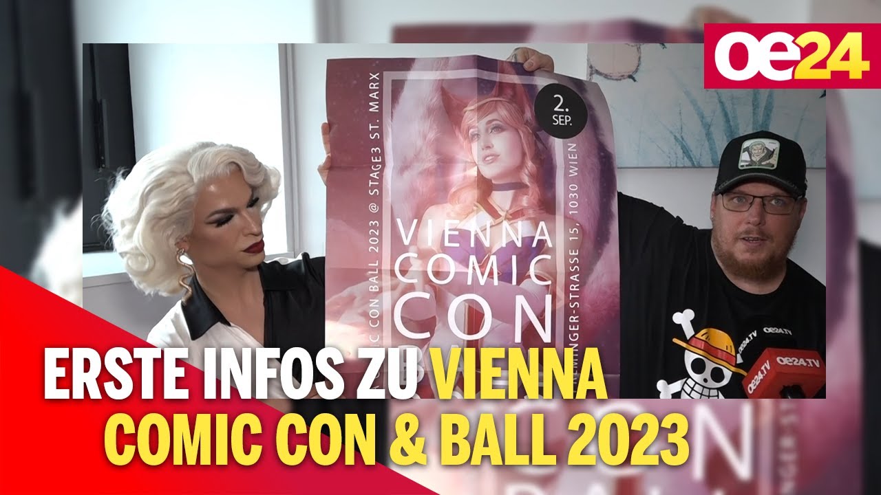 Erste Infos zu Vienna Comic Con & Ball 2023 - YouTube