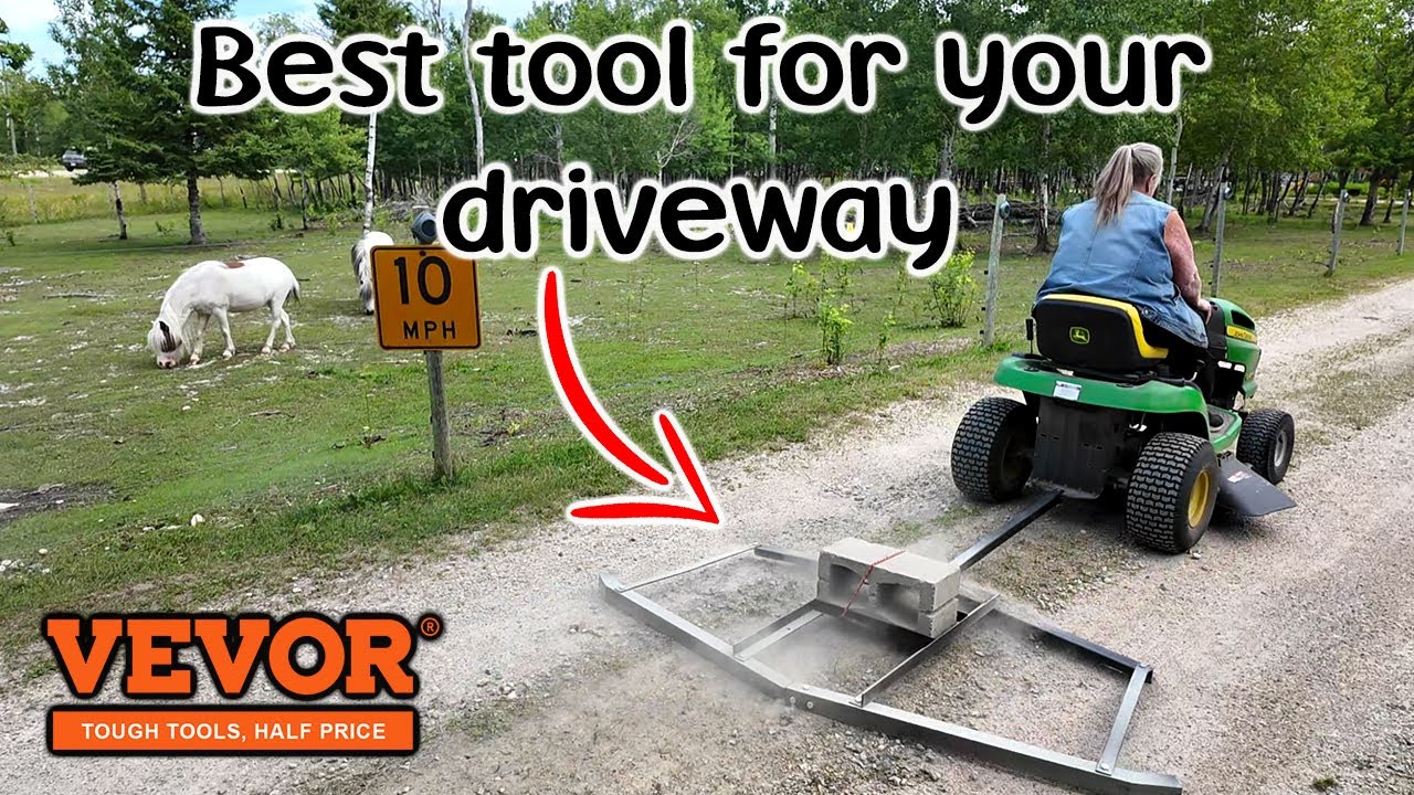 Assembly & Review - VEVOR Driveway & Landscape Harrow @vevor.official ...