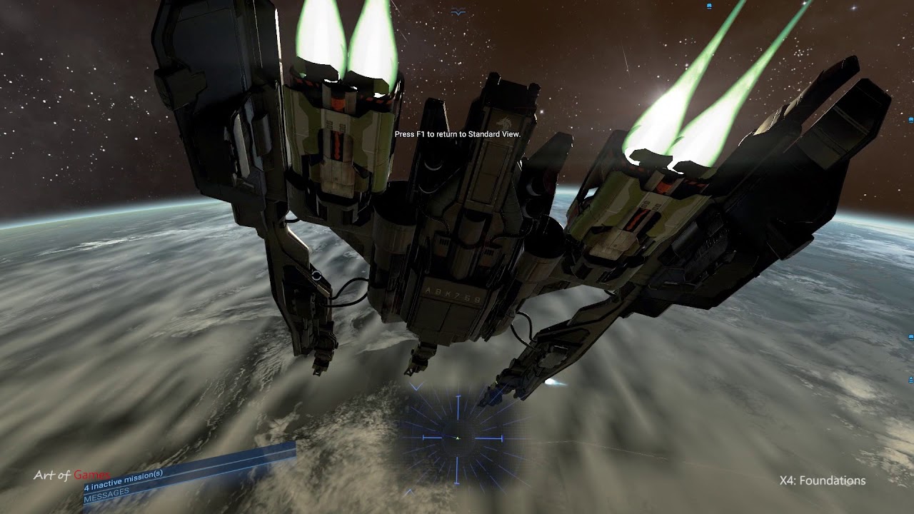 X4: Foundations - Buzzard Vanguard - Heavy Fighter Class S Paranid ...