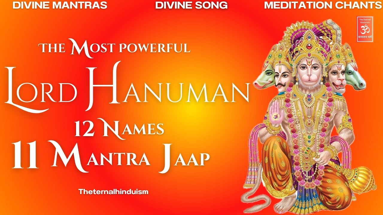 12 Powerful Names of Lord Hanuman | The Most Powerful Lord Hanuman Name ...