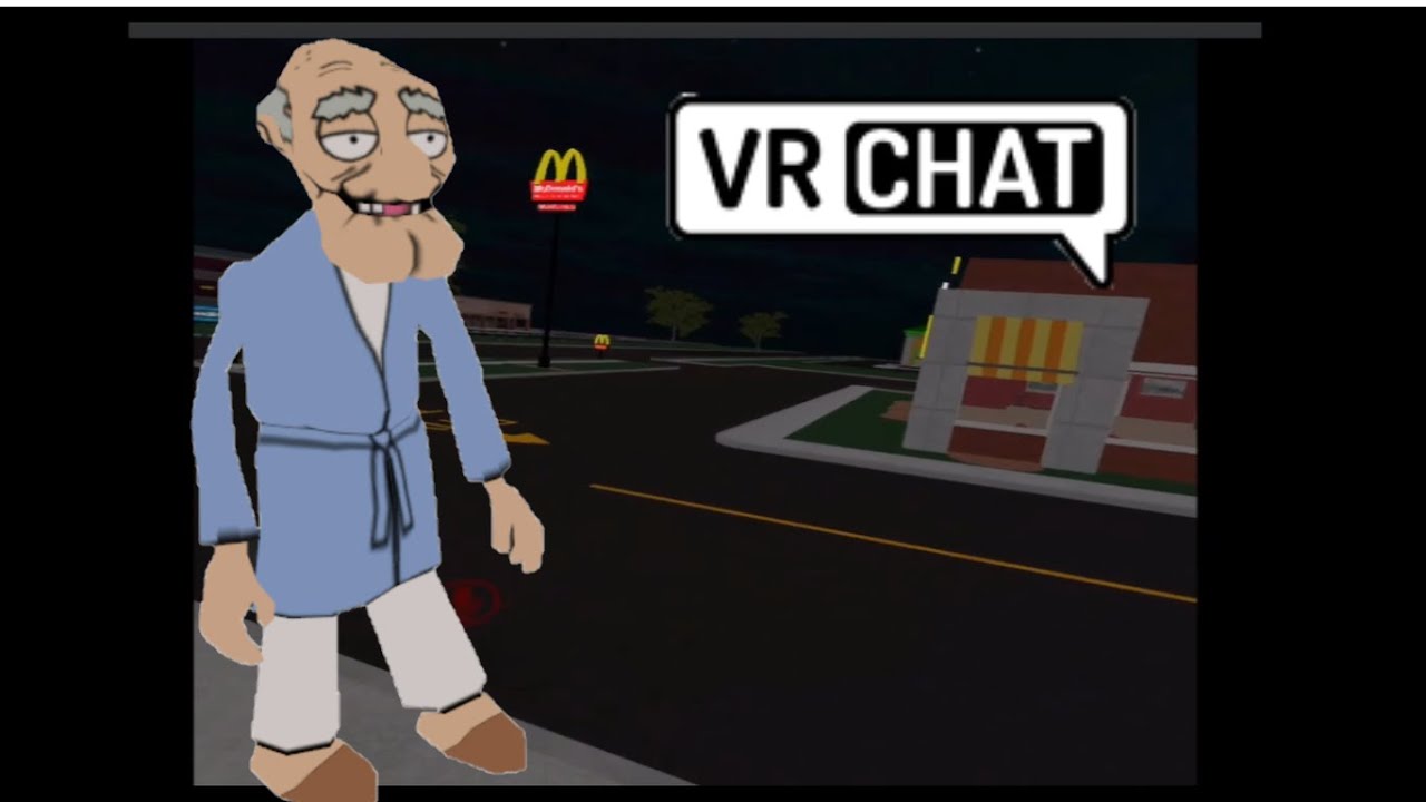 Herbert Visits McDonald's in VRChat - YouTube