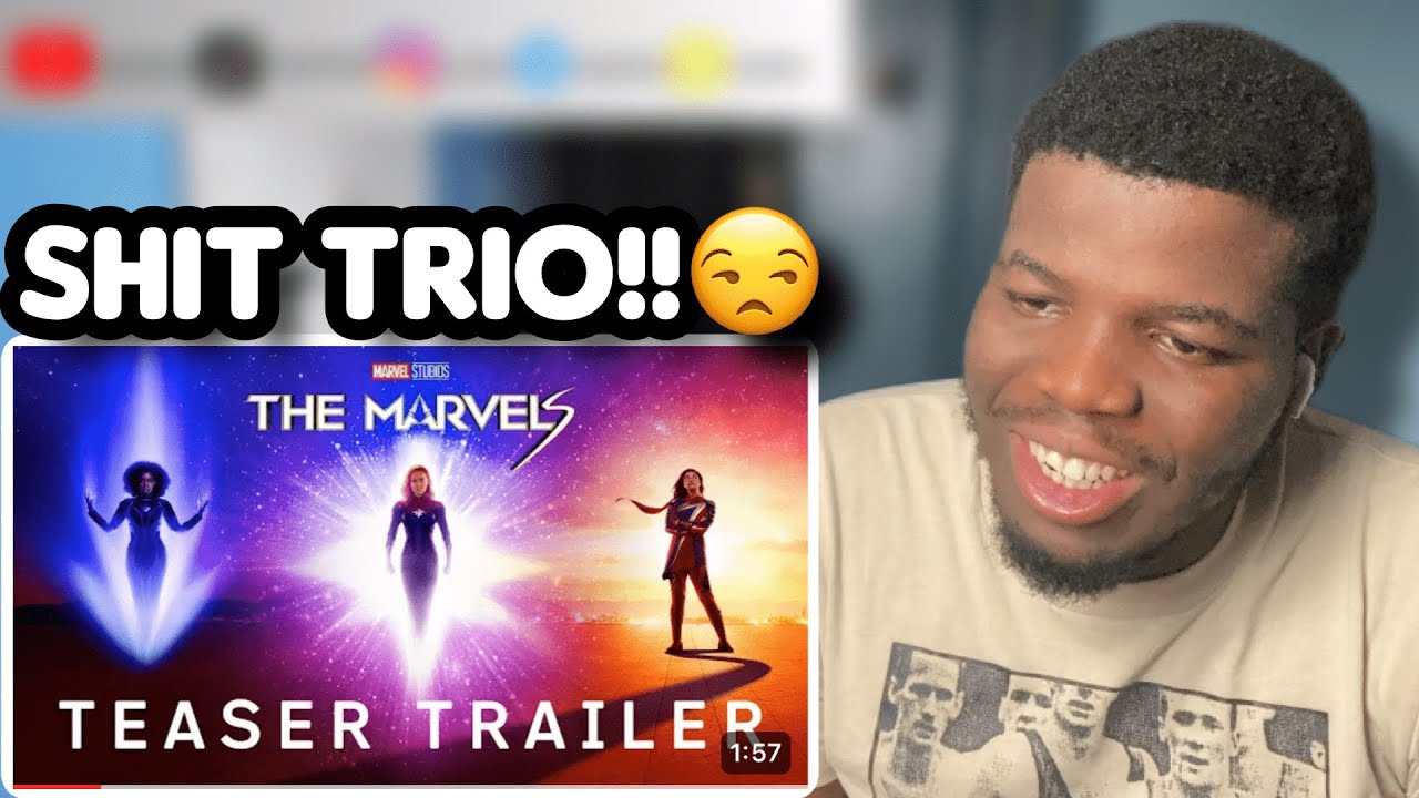 Angry Reaction To Marvel Studios' The Marvels | Teaser Trailer - YouTube