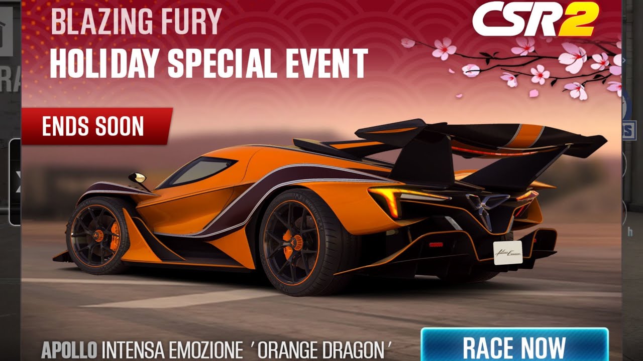 CSR2/LUNAR NEW YEAR BKANZING FURY Event/Den neuen APOLLO INTENSA ...