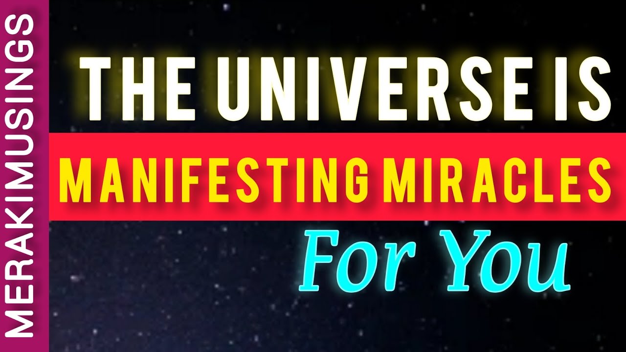 God Message for You - The Universe is manifesting miracles for you 💝 ...