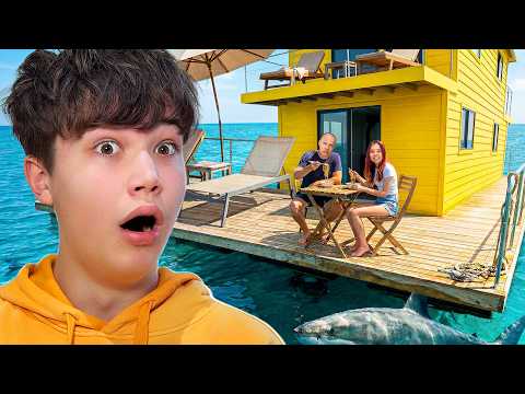 24 часа в домике на воде