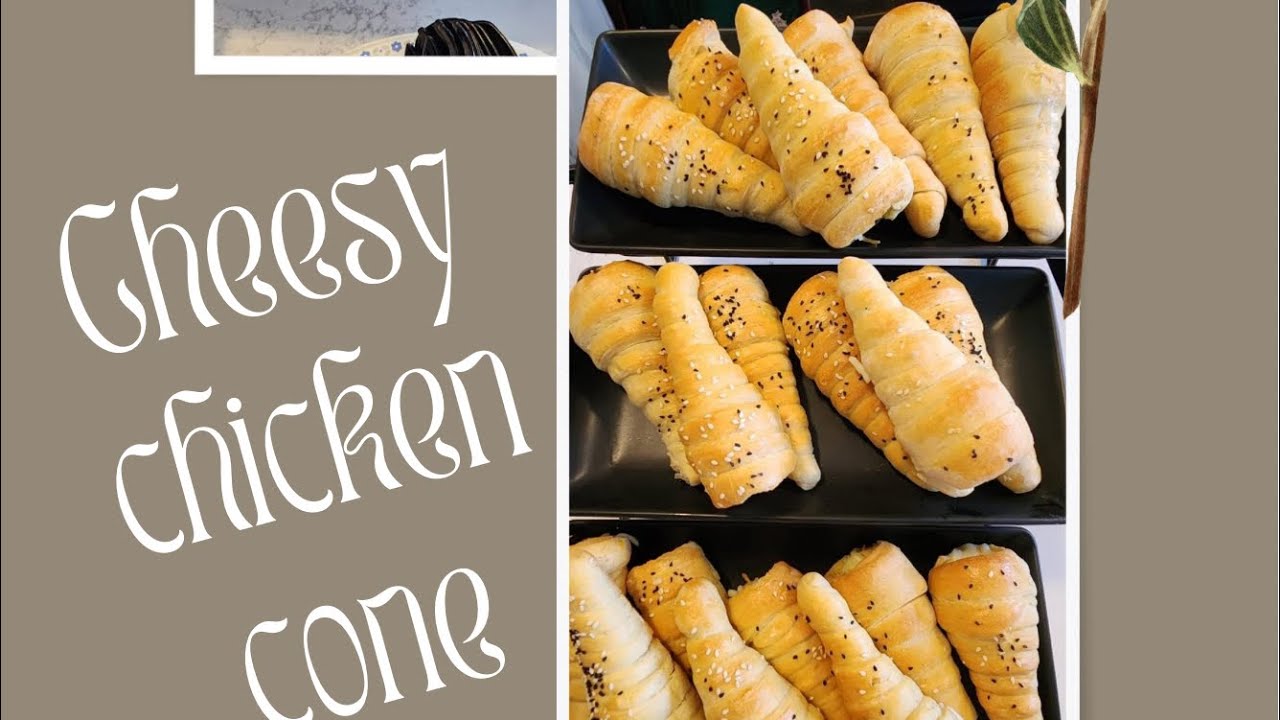 Chicken cone/ simple and yummy / easy to make - YouTube