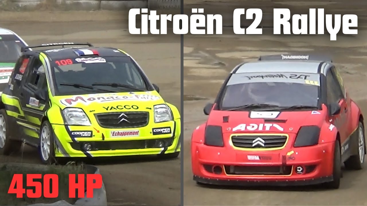 Citroën C2 VTS/VTR Rallycross | 450 HP French Hot Hatch - YouTube