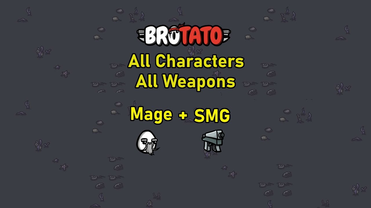 [40/787] Brotato - All Characters - All Weapons - Abyss - D5 - Mage ...