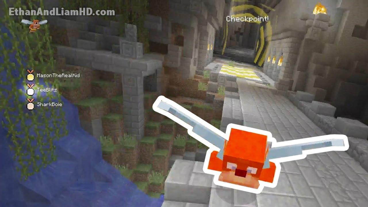 GLIDE : Mini Game [NOOB STATUS] : Minecraft : Xbox One - YouTube