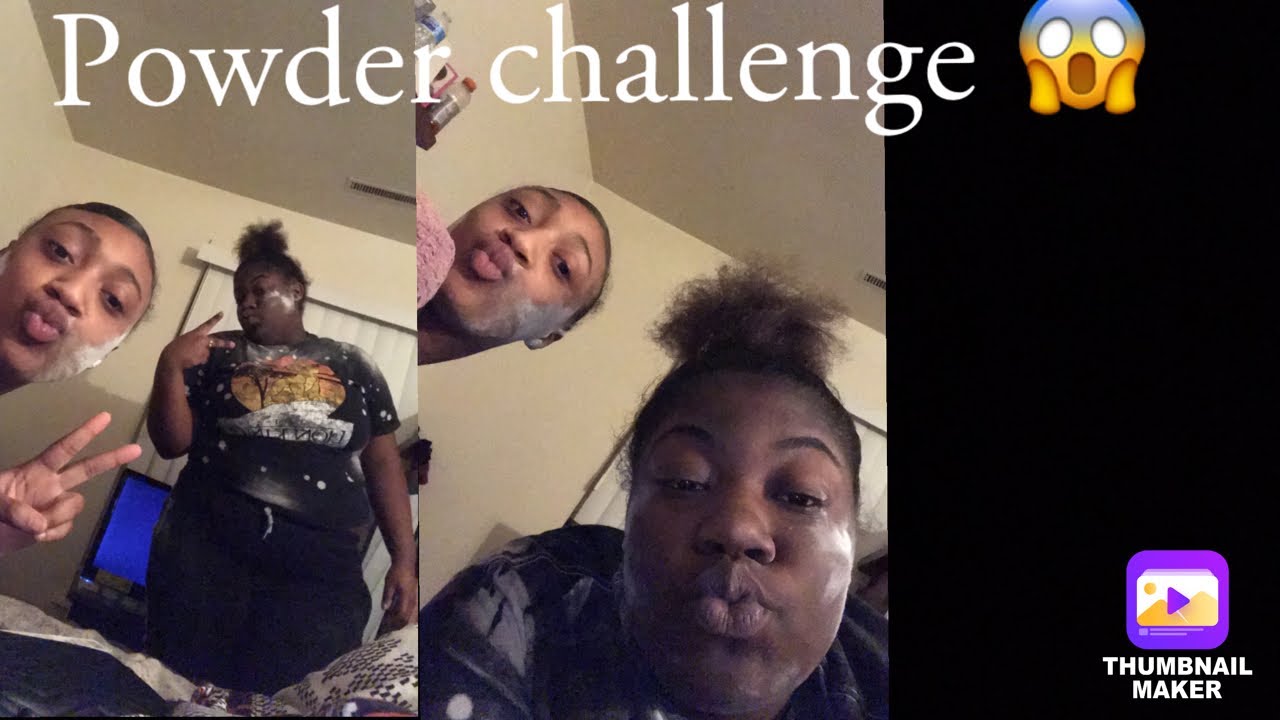 Powder Challenge😱 (funny must watch) - YouTube