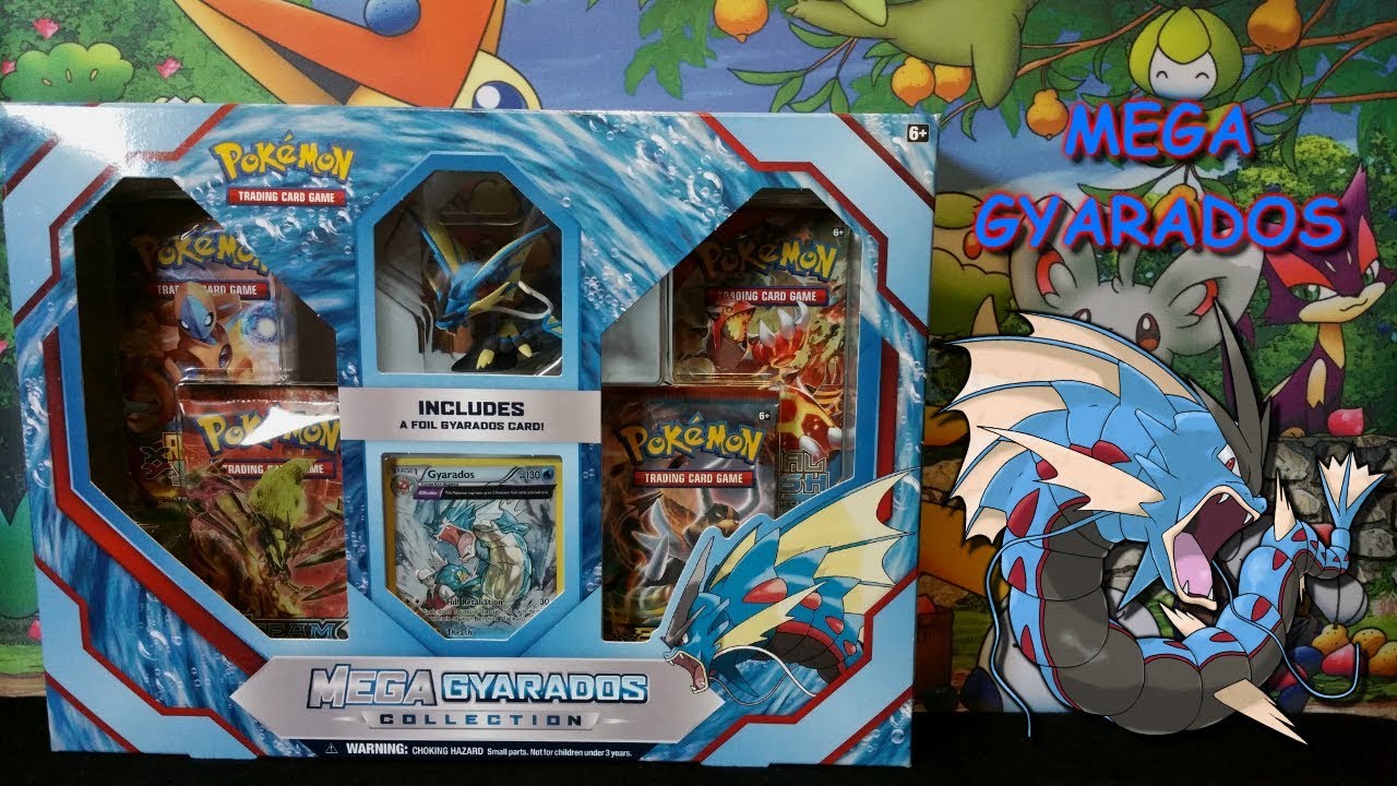 Mega Gyarados Collection Box - YouTube