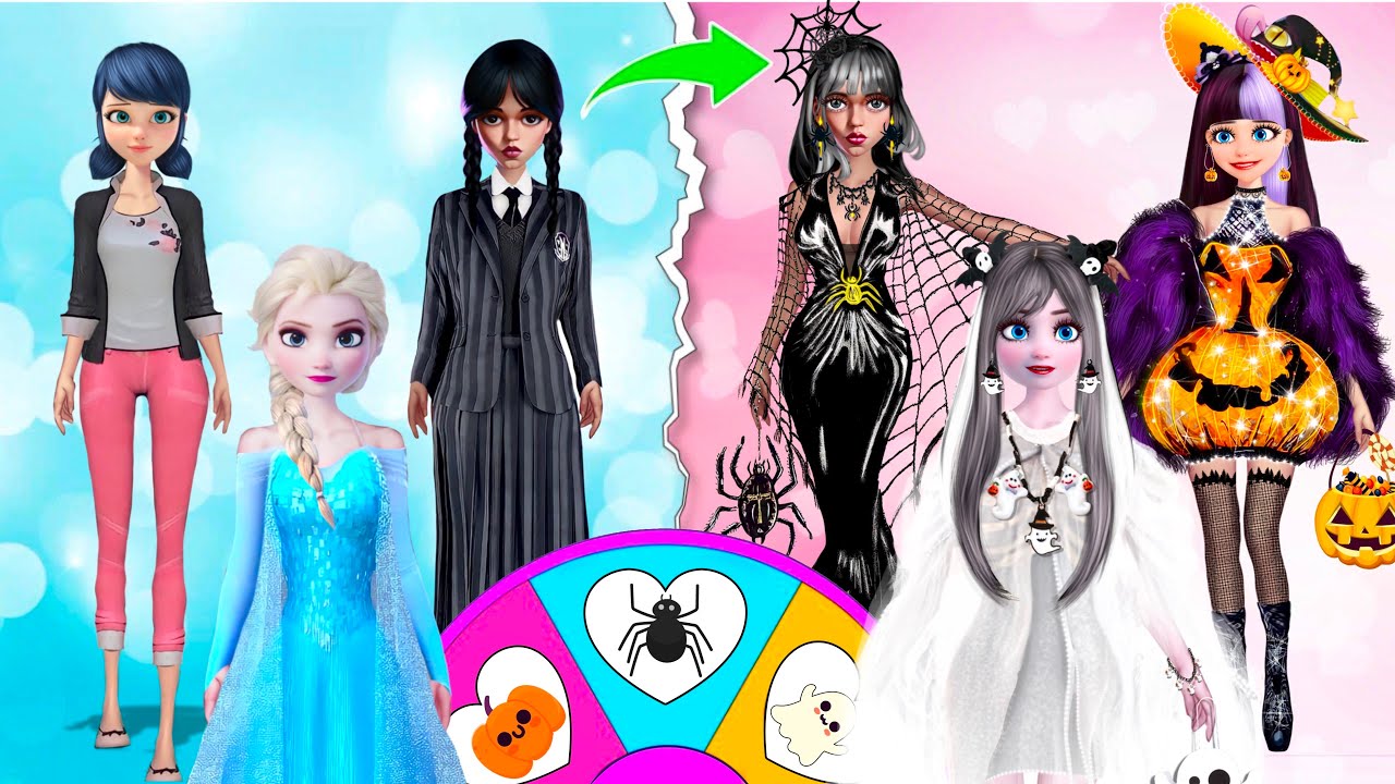 Miraculous Ladybug And & Elsa Anna Halloween Decorating | Style Wow ...